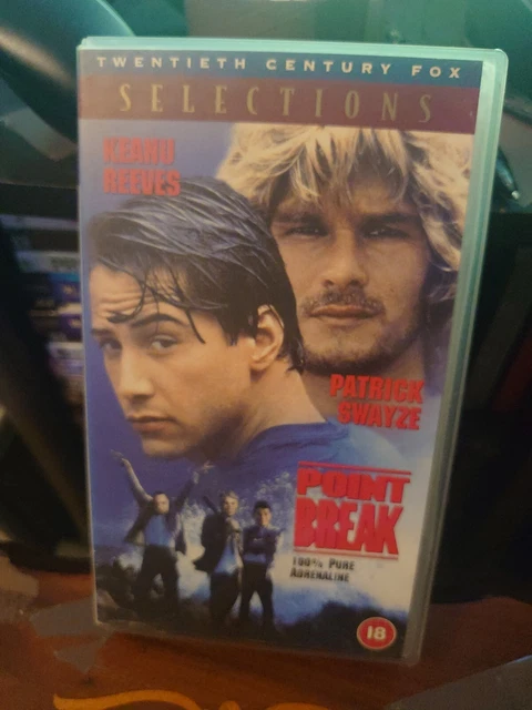 POINT BREAK - Vhs - Twentieth Century Fox Selections - Keanu Reeves £7. ...