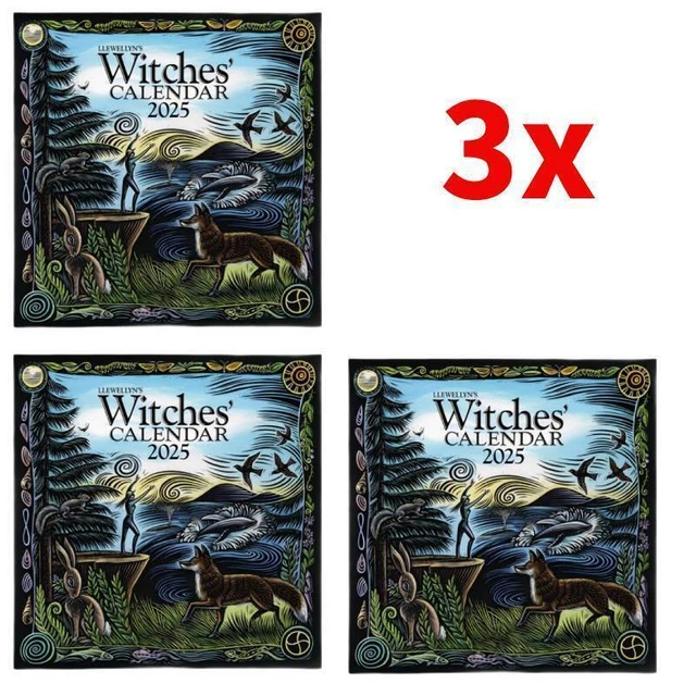 Llewellyns 2025 Witches Wall Calendar And 2025 Witches Datebook