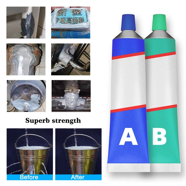 COLD WELDING METAL Repair Paste Heat Resistance Industrial Welding ...