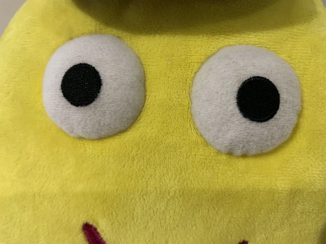 VINTAGE CBEEBIES LAND Yellow Bugbies Squidge Soft Bug Beanie Toy 2002 ...