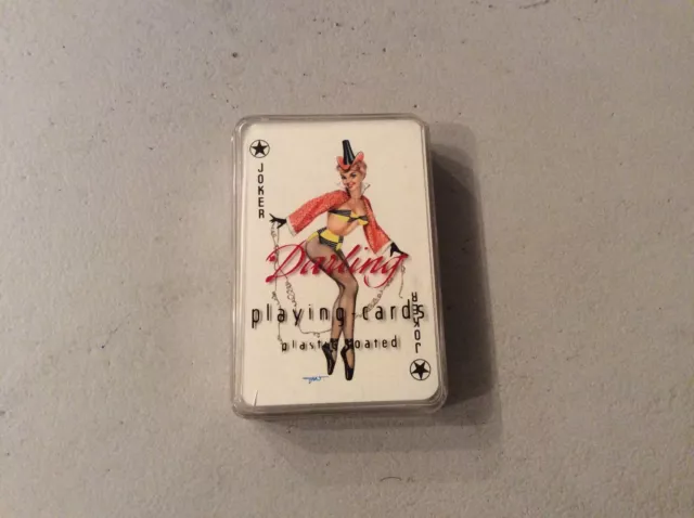 DARLING PLAYING CARDS Vintage Pin Up Girls 40 50 Jahre Kartenspiel EUR ...
