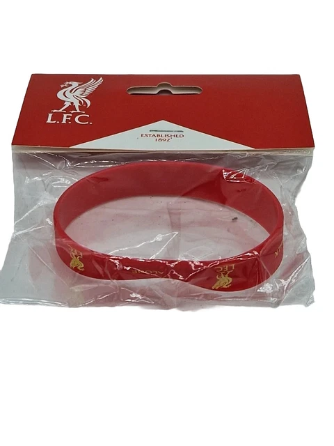 LIVERPOOL FOOTBALL CLUB Official Crest Silicone Wristband £4.99 ...