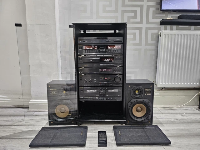 TECHNICS SU-X920 HIFI Stereo Stack System With Speakers, Remote ...