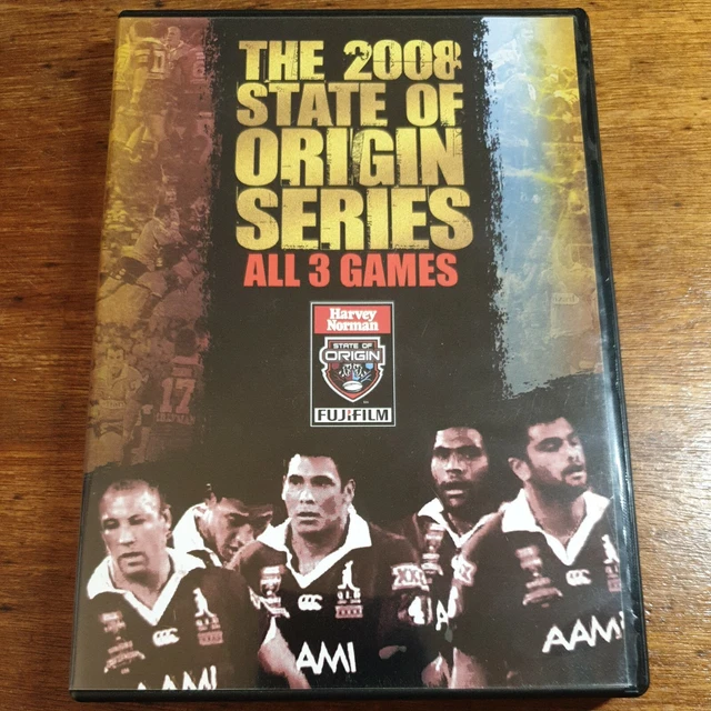 NRL THE 2008 State of Origin Series DVD R4 LIKE NEW FREE POST $27.94 ...