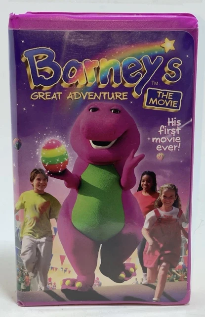BARNEY - BARNEYS Great Adventure: The Movie VHS 1998 Classic Cartoon ...