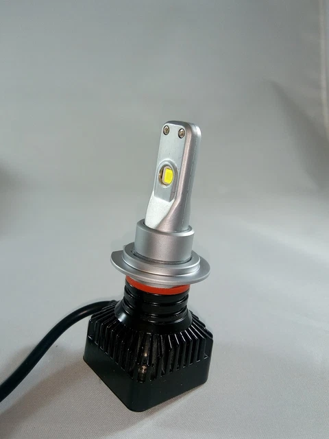 SUPERCONDUCTIVE H7 LED Phare Avant Conversion Kit 80W 8000LM 6000k ...