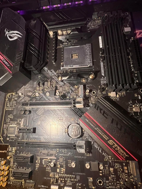ASUS ROG STRIX B550-F Gaming Motherboard - blown nuvoton module £10.00 ...
