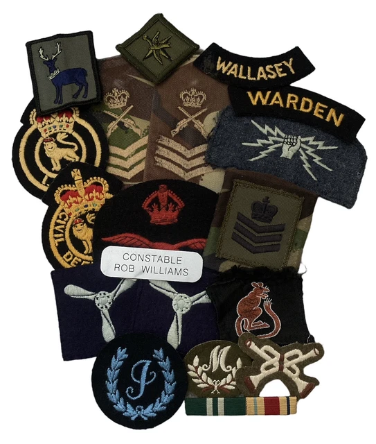 GENUINE POST WW2 British Military Civil Defence Patch Lot EUR 22,99 ...