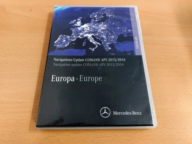 MERCEDES NAVIGATION DVD COMAND NTG4 EUROPE Europa 2016 W212 S212 C207 ...