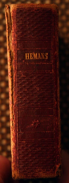 OPERE POETICHE DELLA signora Felicia Hemans c. 1839 Henry F. Anners Vol ...