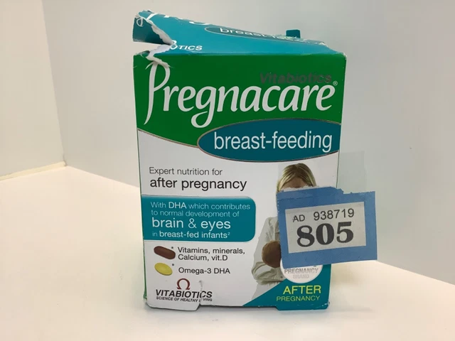 PREGNACARE VITABIOTICS BREAST-FEEDING Tablets, Pack of 1, 84 Count £5. ...