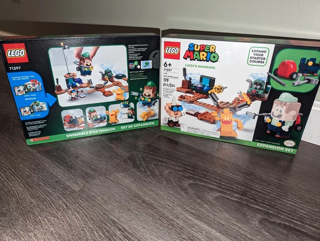 LEGO SUPER MARIO: Luigi’s Mansion Lab and Poltergust Expansion Set ...