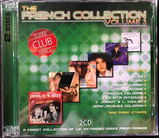 FRENCH COLLECTION VOL.3 Compilation 2 cd Versions Longues Années 80 EUR ...