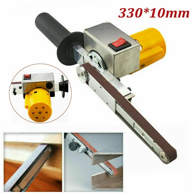MINI ELECTRIC OPERATED Bandfile Power Belt Sander Sanding Grinder File ...