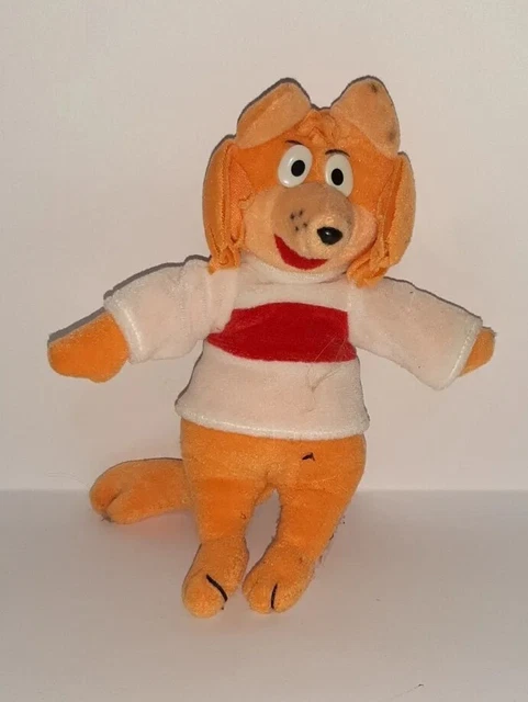 KINDER FERRERO 1996 Peluche YOGHI FOX Plush Jeu Jouet Bambole Toy VOLPE ...