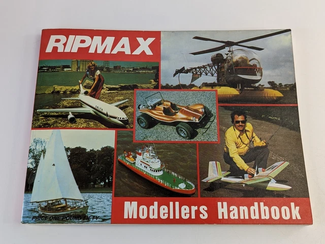 VINTAGE RIPMAX MODELLERS Handbook Catalogue Model Aircraft & Engines ...