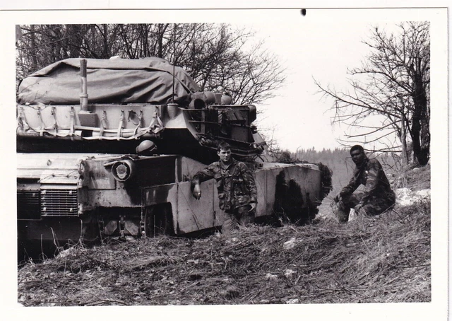 ORIGINAL PHOTO 2ND ARMORED DIVISION M1 ABRAMS TANK 1985 West Germany ...