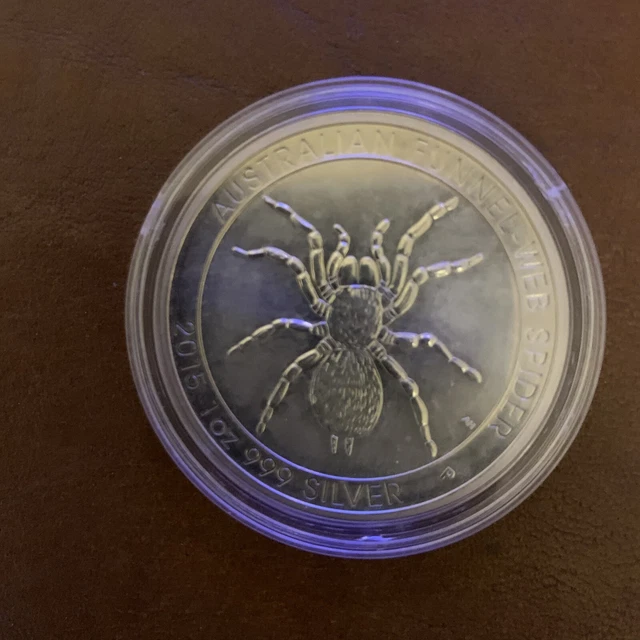 1OZ SILVER AUSTRALIAN Funnel Webb Spider Coin £29.00 - PicClick UK
