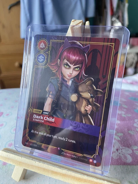 RIFTBOUND ENGLISH DARK Child Annie Legend 017/024 OGN £21.50 - PicClick UK