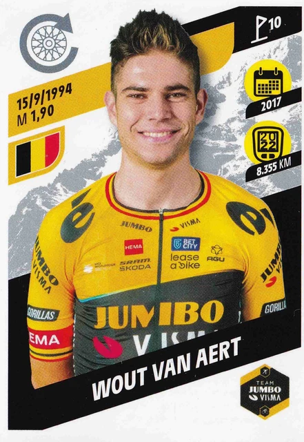 PANINI, TOUR DE France 2023: sticker 276 Wout Van Aert (Jumbo Visma ...