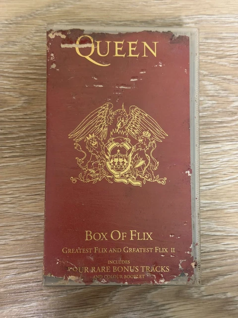 QUEEN BOX OF Flix VHS £15.12 - PicClick UK