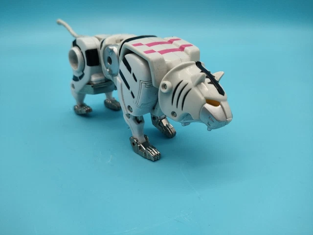 VINTAGE POWER RANGERS Wild Force Deluxe Megazord White Tiger Zord ...