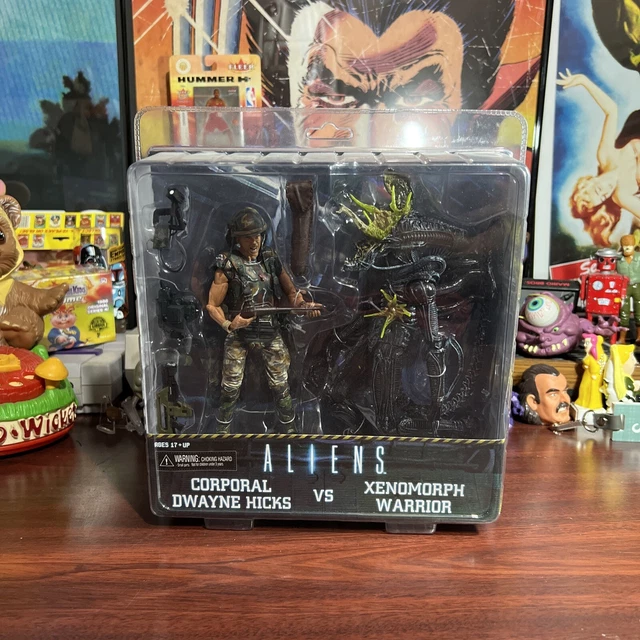 NECA ALIENS CORPORAL Dwayne Hicks Xenomorph Warrior Action Figure 2 ...