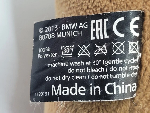 BMW SPIKE ENGLISH Bulldog Bmw Mini 12"Plush Soft Toy Offical 2013 ...