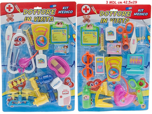 MERCHANDISING TEOREMA: TEO'S - Kit Dottore In Visita 3 Mdl In Blister ...