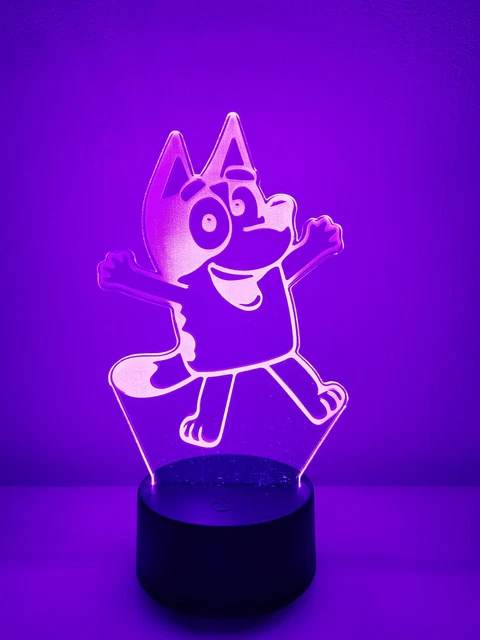 BLUEY KIDS BEDROOM LED Night Lamp £16.12 - PicClick UK