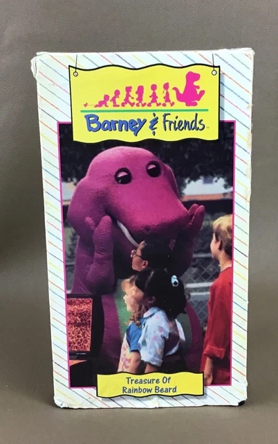 BARNEY & FRIENDS: Treasure of Rainbow Beard (VHS, 1992) Time Life Video ...