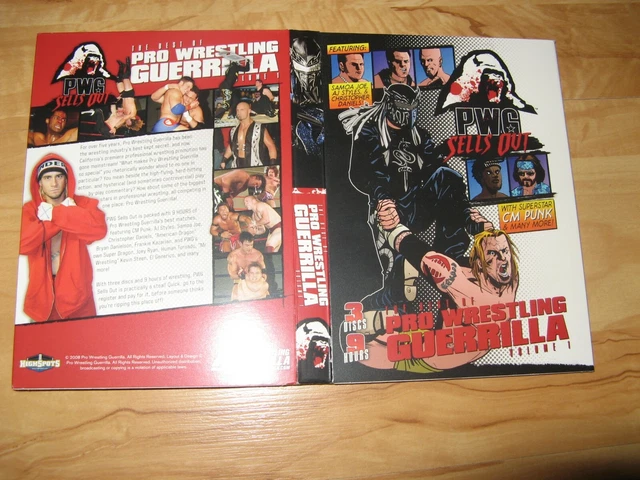 DVD THE BEST of Pro Wrestling Guerrilla Volume one 1 PWG Sells out 2008 ...