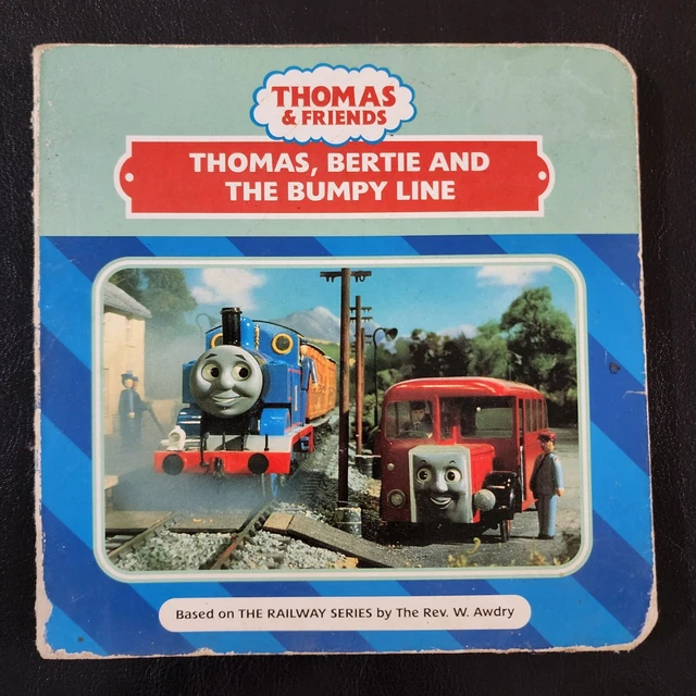 THOMAS, BERTIE & the Bumpy Line by Rev.W.Awdry - Board Book Thomas ...
