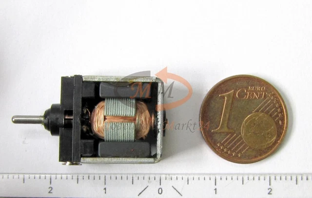 ERSATZ-MOTOR Z.B. FÜR ROCO Dampflok BR 99 Spur H0e auch für TT/N-Loks ...