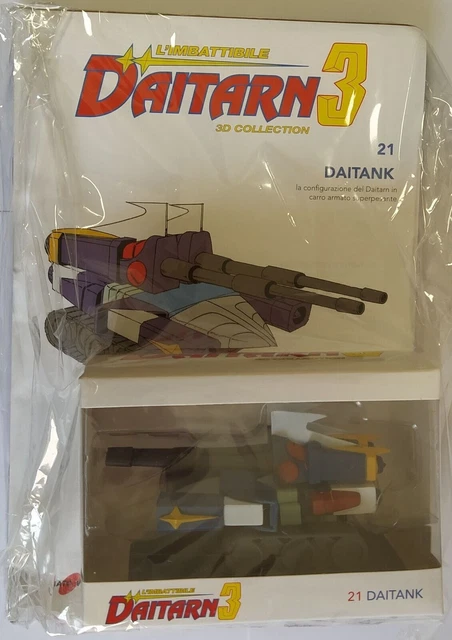 MODELLINO ROBOT ANNI 80 Anime Daitarn 3 Collection,Dai Tank Daitank ...