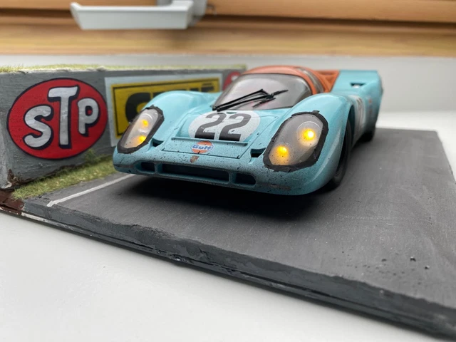 CODEX FINISH LINE + NIGHT VERSION Gulf PORSCHE 917K #22 Le Mans 70 CMR ...