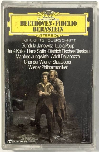 BEETHOVEN FIDELIO BERNSTEIN Deutsche Grammophon Vienna Philharmonic ...