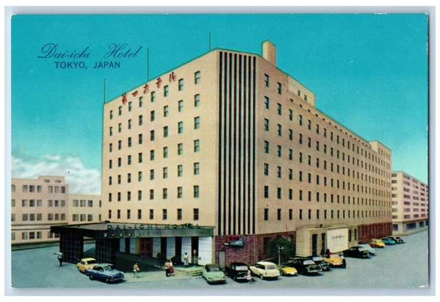 TOKYO JAPAN POSTCARD Dai-Ichi Hotel Map View c1950's Unposted Vintage £14.14 - PicClick UK