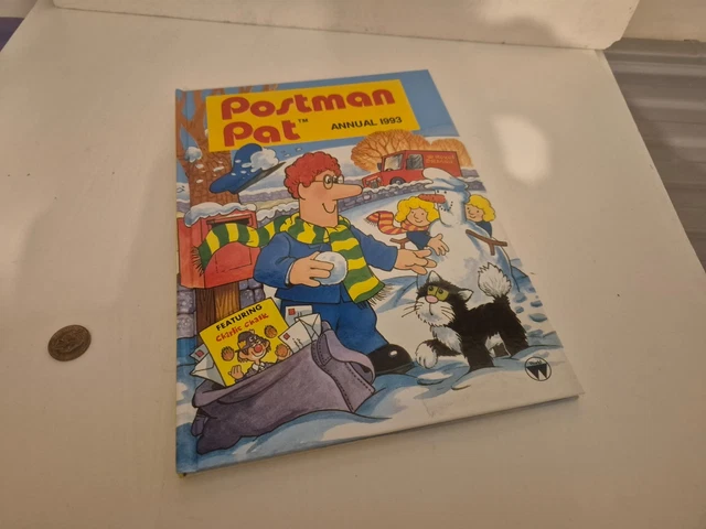 VINTAGE POSTMAN PAT 1993 Annual Book, HB, Unclipped, Combine Postage £2 ...
