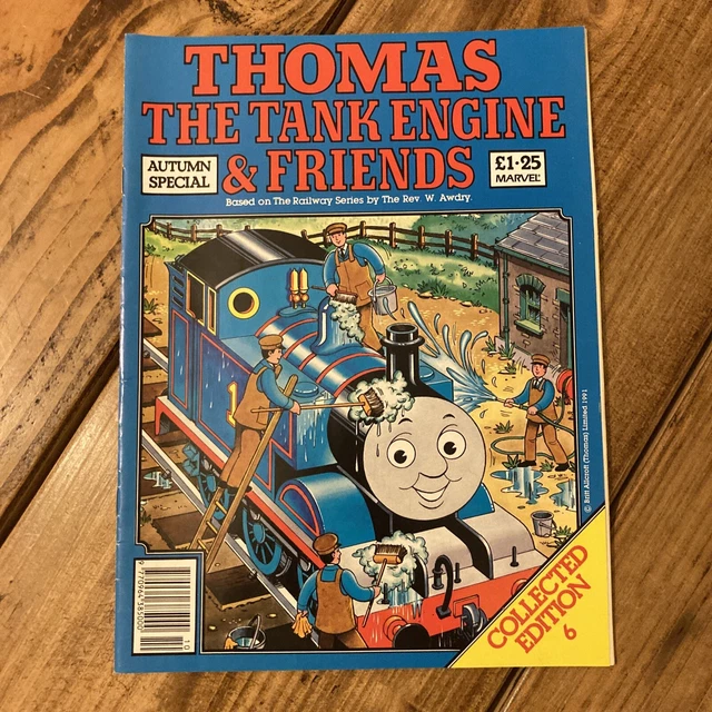 THOMAS THE TANK Engine And Friends Comic Collected Edition 6 Marvel 1991 £12.99 - PicClick UK