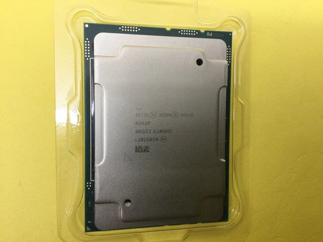 SRF8Y INTEL CPU GOLD 6242 2.8 GHZ 16CORE (QS) $850.00 - PicClick AU