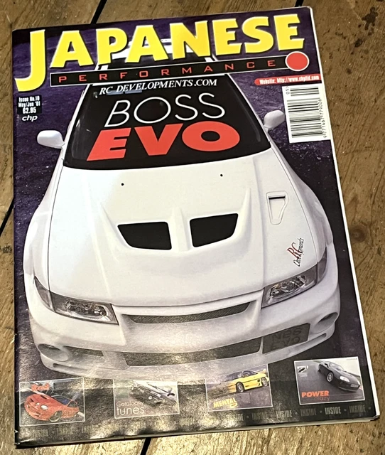 VINTAGE MAY/JUNE 2001 Japanese Performance Car Magazine Issue 10 Vgc ...