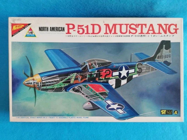 NICHIMO NICHIMO 1/48 North American P-51D MUSTANG Mustang Transparent ...