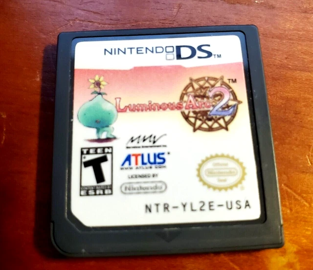 LUMINOUS ARC 2 (Nintendo DS) 3ds RPG ATLUS jeu classique rare ! EUR 44 ...