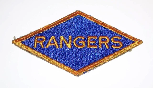 ORIGINAL CUT-EDGE WW2 Army Rangers Diamond Patch, D-Day Classic! £73.73 ...