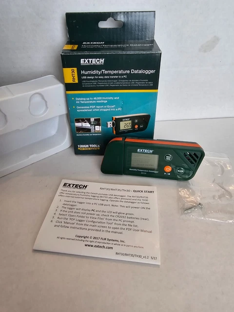 RHT30 USB HUMIDITY/TEMPERATURE Datalogger free shipping on this item ...