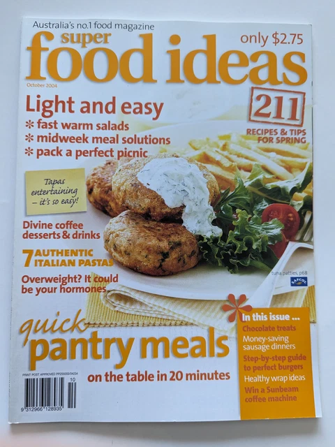 SUPER FOOD IDEAS Magazine Issue October2004 GC Australia's No. 1 Food ...