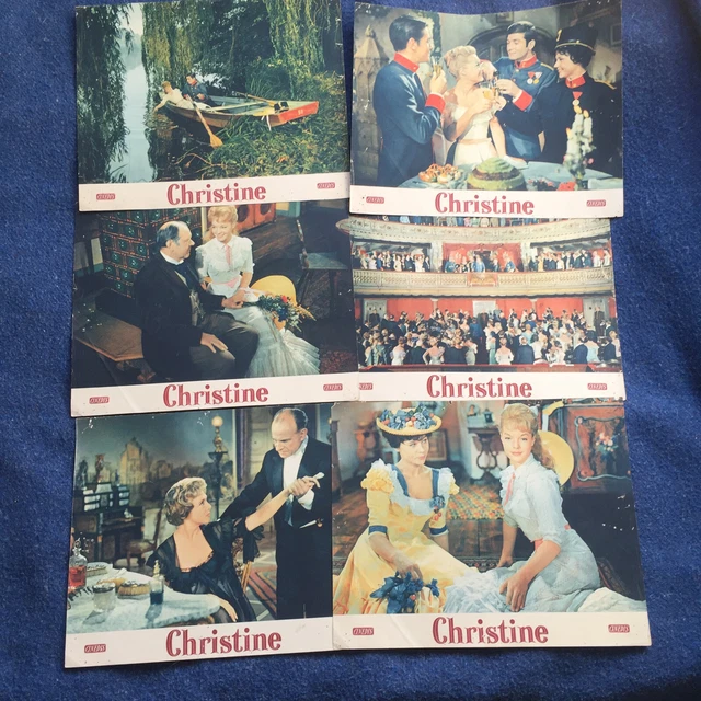 ALAIN DELON ROMY SCHNEIDER ,lot de 11 photos d'exploitation "CHRISTINE" EUR 35,00 - PicClick FR