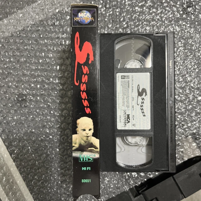 SSSSSSS VHS 1973 B-Horror Body Horror Tragedy Sci-fi £26.91 - PicClick UK