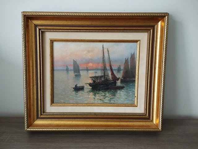 TABLEAU ANCIEN HUILE sur toile signé Louis étienne TIMMERMANS 1907 ( 1846-1910 ) EUR 490,00 ...